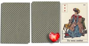 3 of Hearts meaning in Cartomancy and Tarot - ⚜️ Cardarium ⚜️