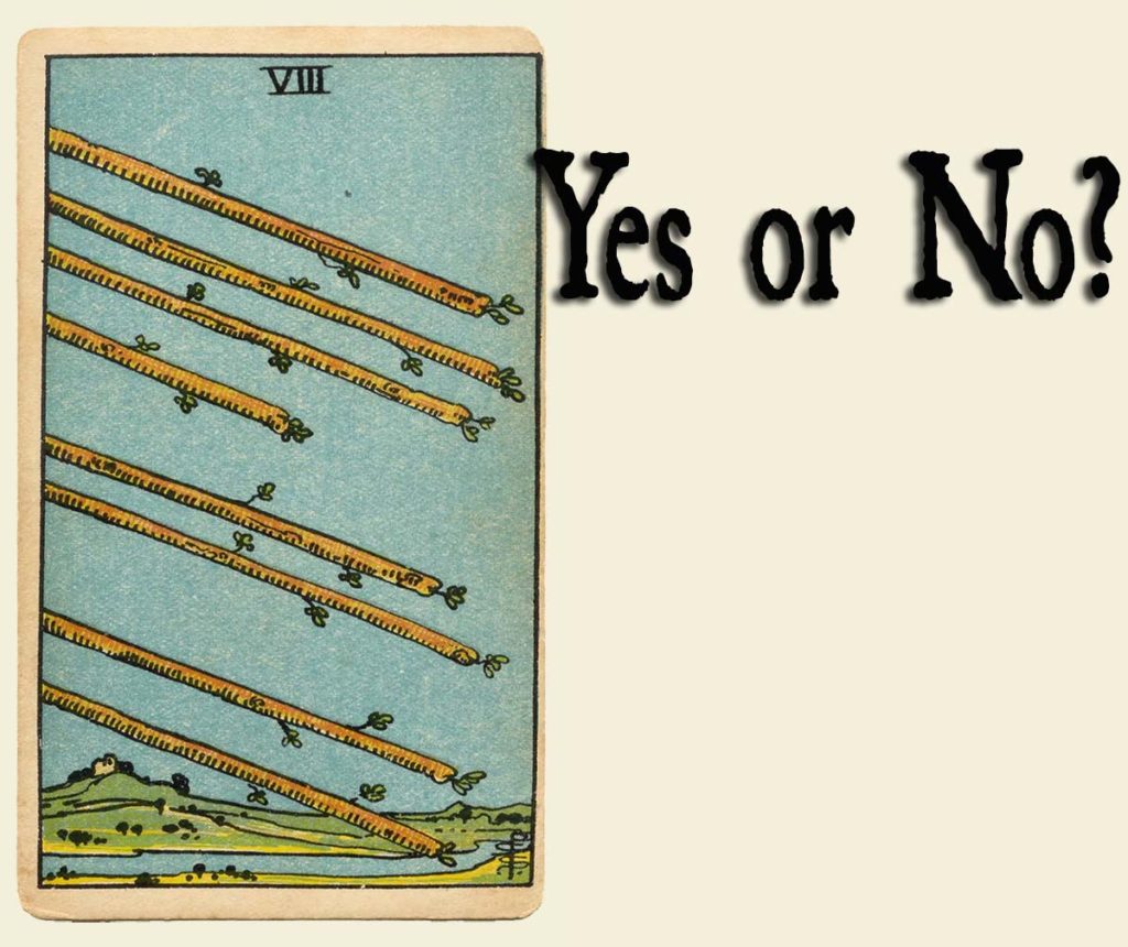 Eight Of Pentacles – Yes or No? - ⚜️ Cardarium ⚜️