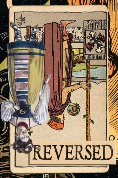 Reversed Two of Wands Meanings - ⚜️ Cardarium ⚜️