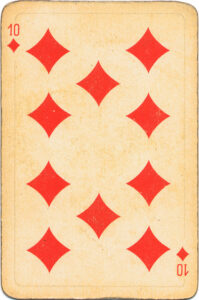10 of Diamonds meaning in Cartomancy and Tarot - ⚜️ Cardarium ⚜️